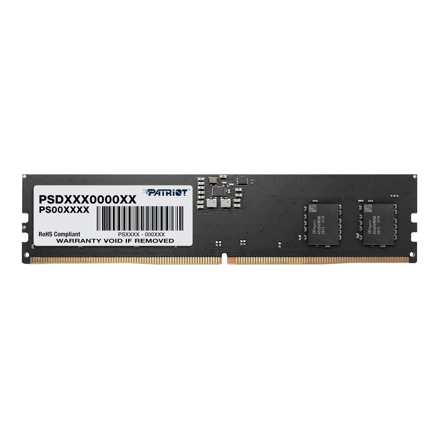 Patriot Signature Line 8GB 4800MHz DDR5 UDIMM Desktop Memory – GeekyTec